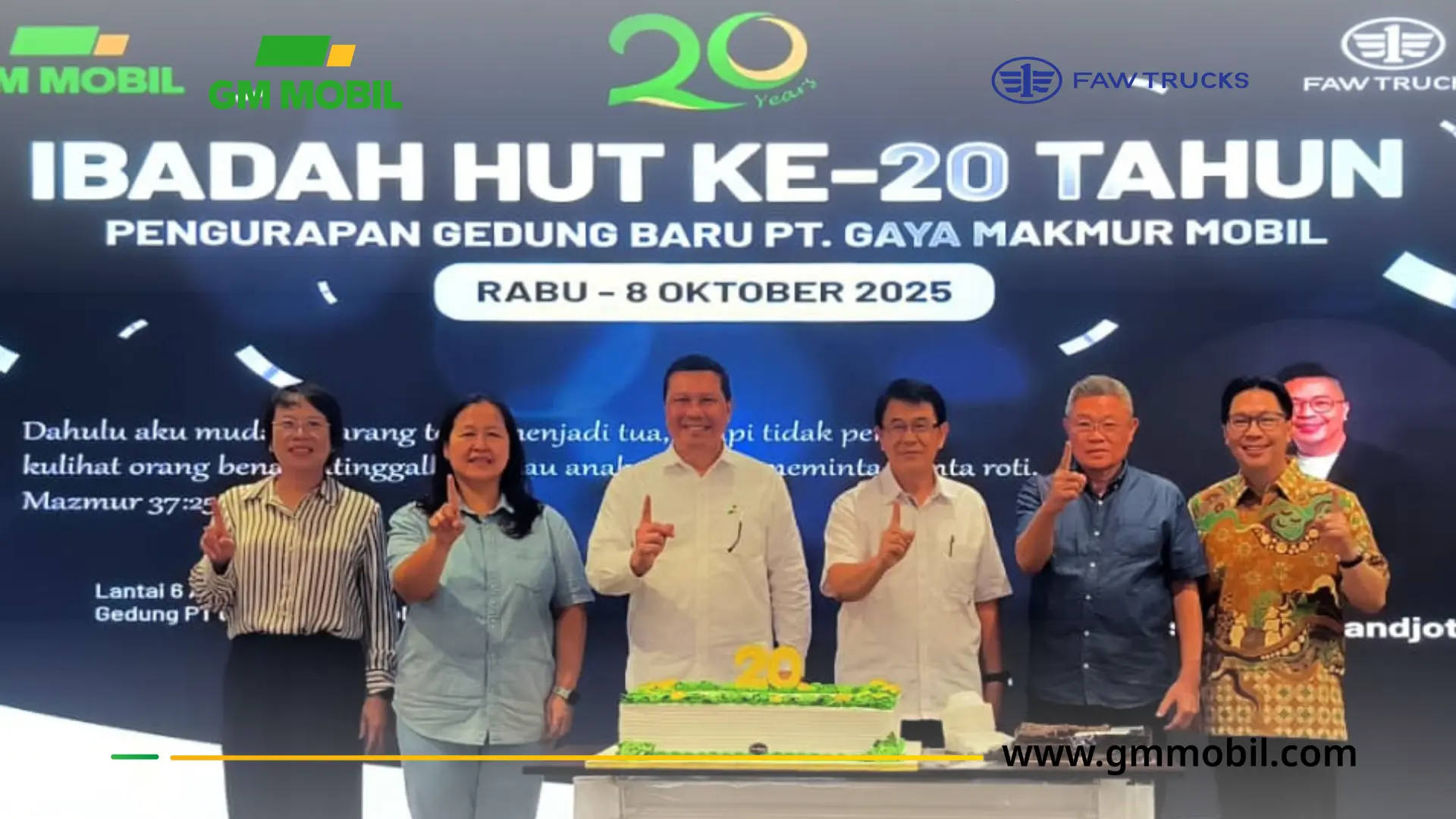 20 Tahun GM Mobil Berkiprah di Indonesia Sebagai Jual Truk FAW - PT ...