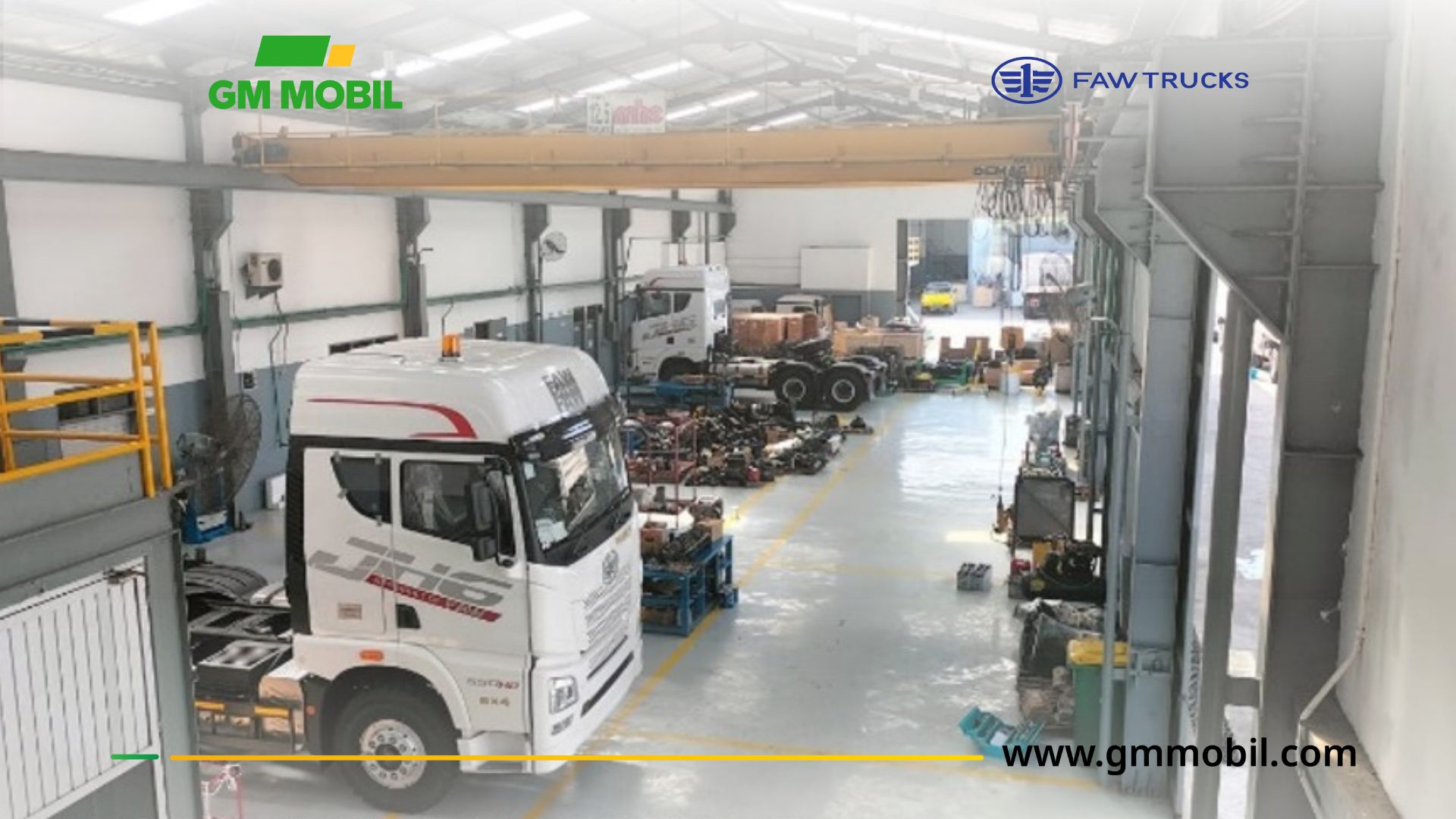 Remanufaktur Komponen Mobil Truk & Truk Besar FAW di GMM